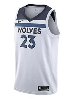 Nike Minnesota Timberwolves Jimmy Butler Jersey - White/blue