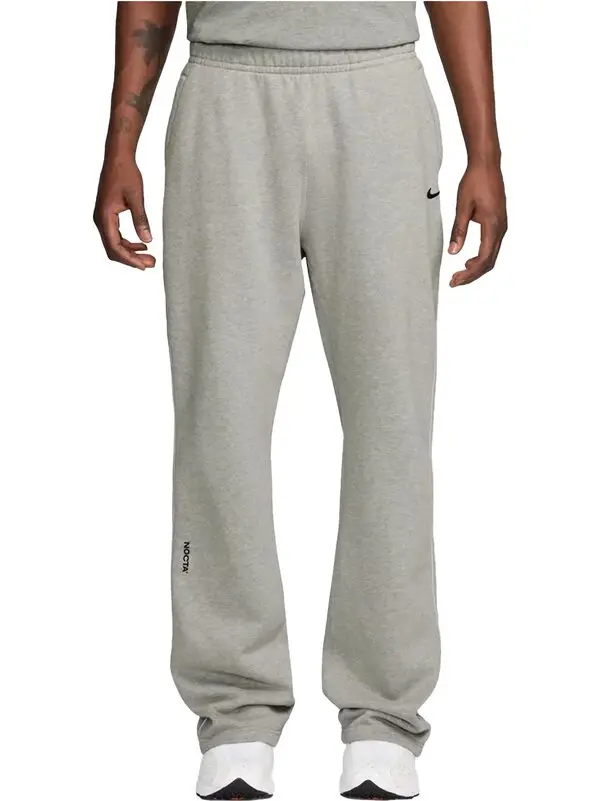 Nike X Nocta Fleece Cs Open-hem Pant - Grey
