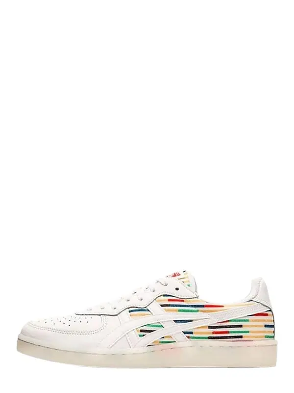 Onitsuka Tiger Gsm Low Top Sneakers - White Red Yellow Blue Green
