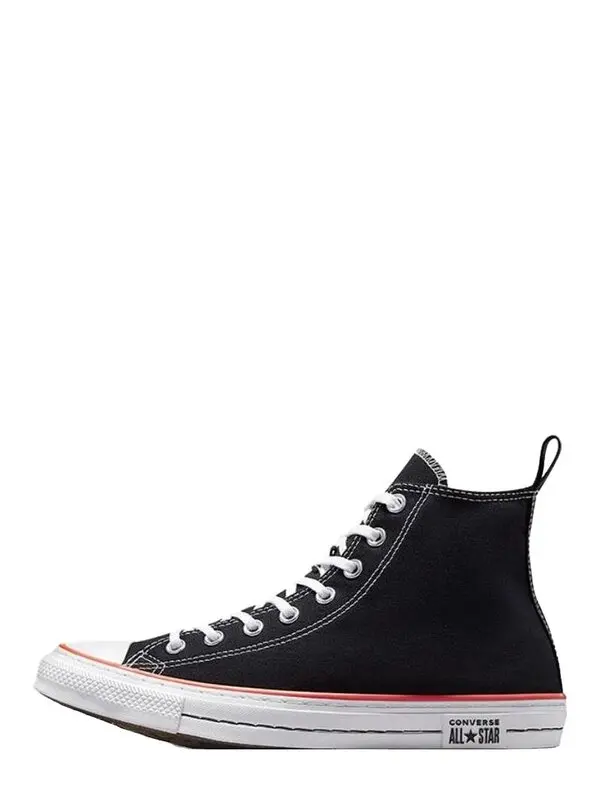 CONVERSE Chuck Taylor All Star High Crafted Stitch Sneakers - Black/white