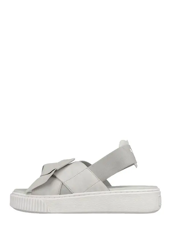 PUMA Platform Sandals - White