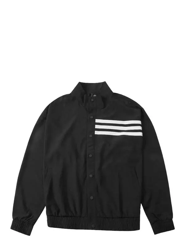 Adidas Stand Collar Long Sleeve Jacket - Multi-color