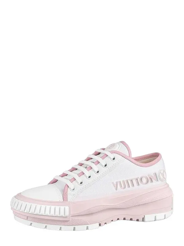 LOUIS VUITTON Squad Sneakers - White/pink