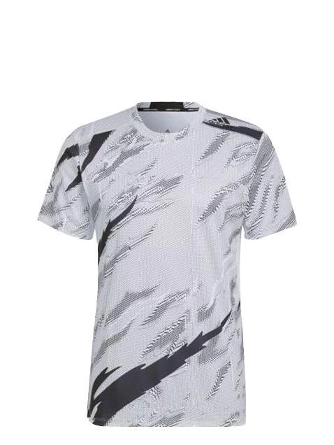 Adidas Training Sports Printing Round Neck Short Sleeve T-shirt - Default Color