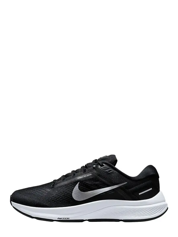 Nike Zoom Structure 24 Sneakers - Black/silver