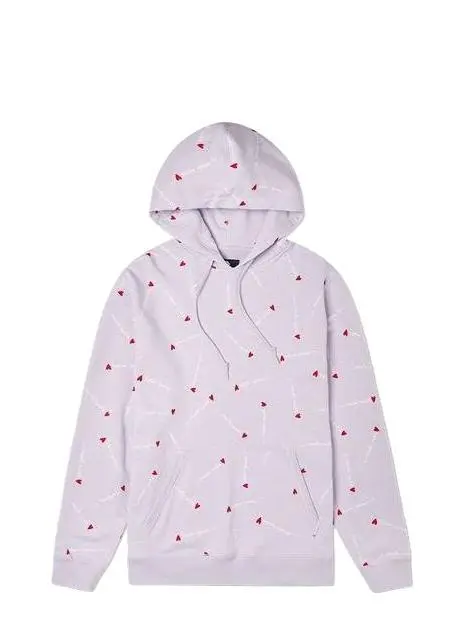 CONVERSE Printed Hoodie - Purple