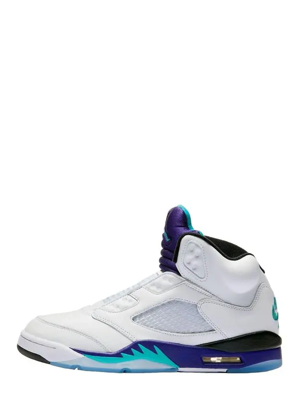 JORDAN 5 Retro Nrg "fresh Prince - White/new Emerald-grape Ice-black