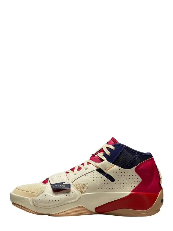 JORDAN Zion 2 Pf "pelicans" High Top Sneakers - White/red/blue