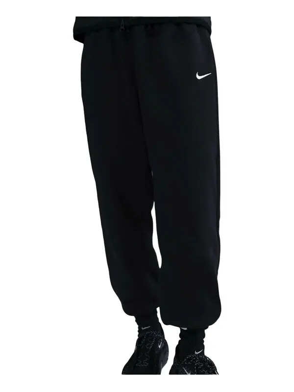 Nike Phoenix Fleece High Waisted Oversized Sweatpants - Black/sail