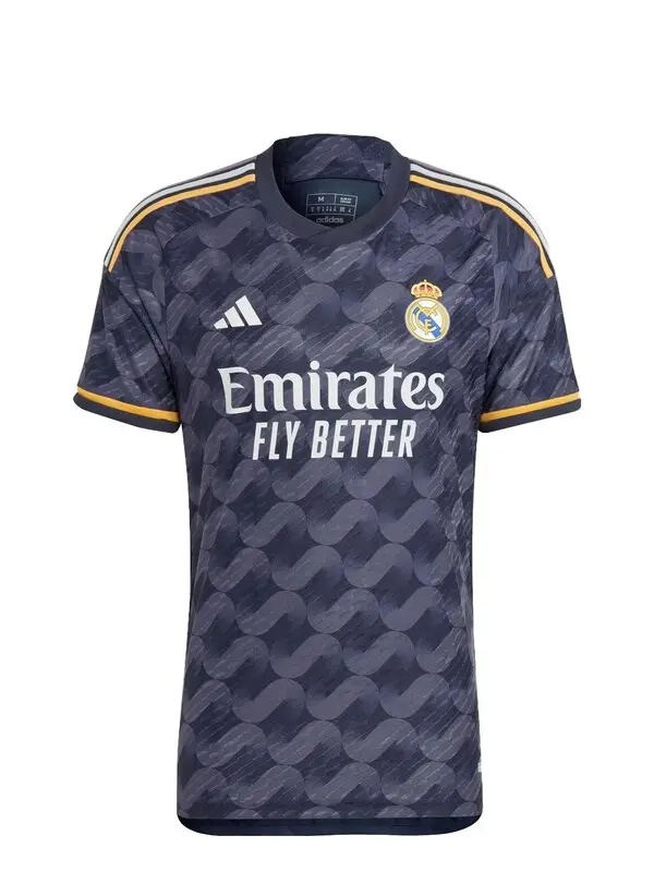 Adidas Real Madrid 23/24 Away Authentic Jersey - Blue