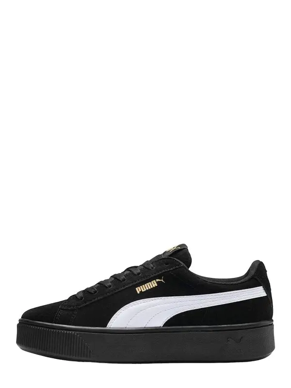 PUMA Vikky Stacked Retro Sneakers - Black