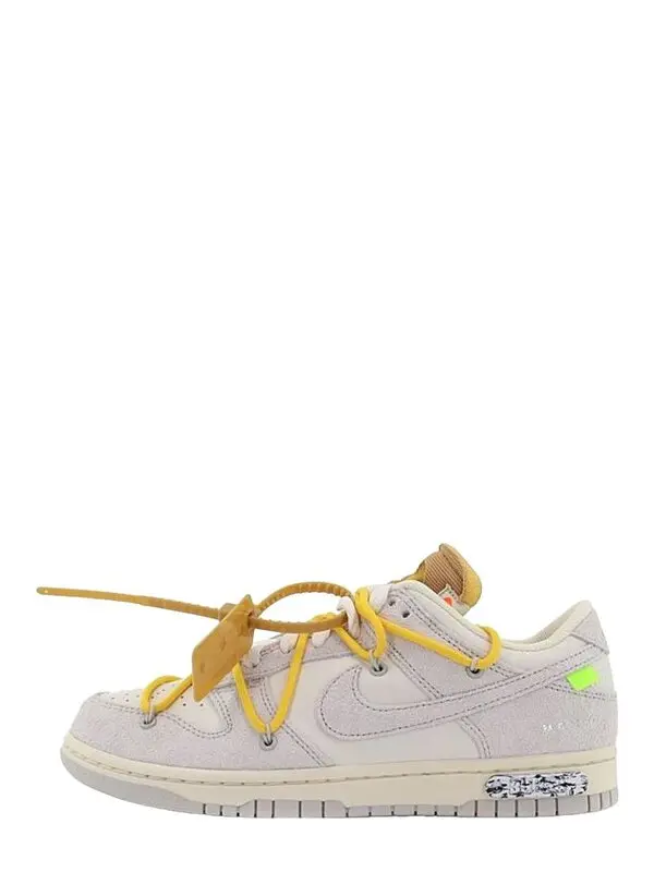 Nike X Off-white Dunk Low "the 50 No. 39 - Gray/white