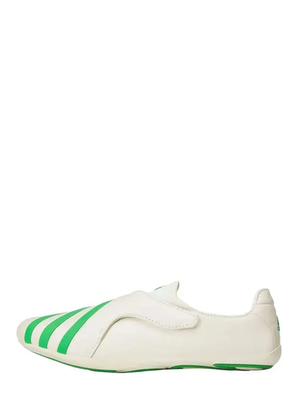 Adidas X Pharrell Williams Vario Flat Earther Sneakers - Cloud White/core Green