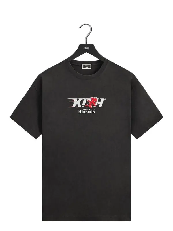 Kith X Disney Pixar Dash Vintage T-shirt - Black