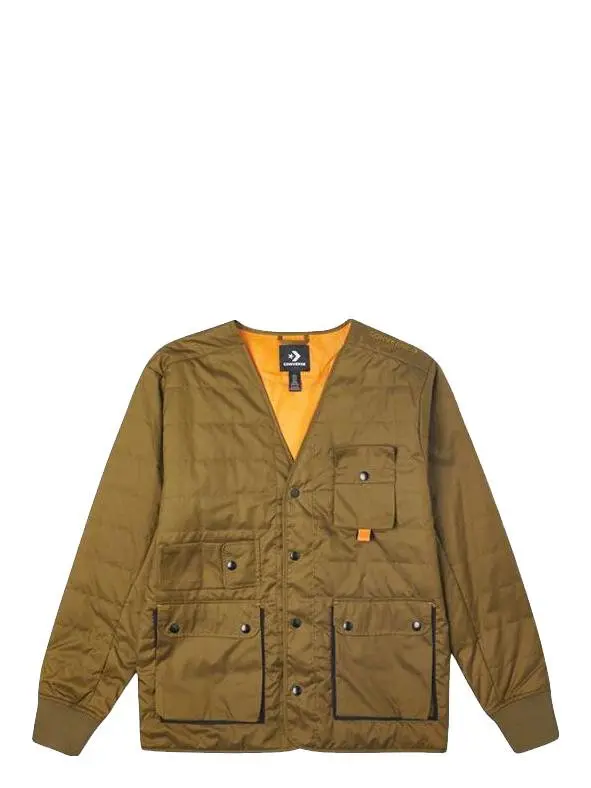 CONVERSE Quilted Utility Jacket - Green