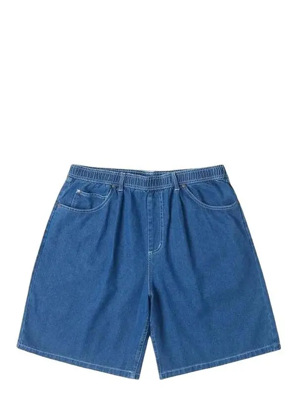 CONVERSE Baggy Denim Shorts - Blue