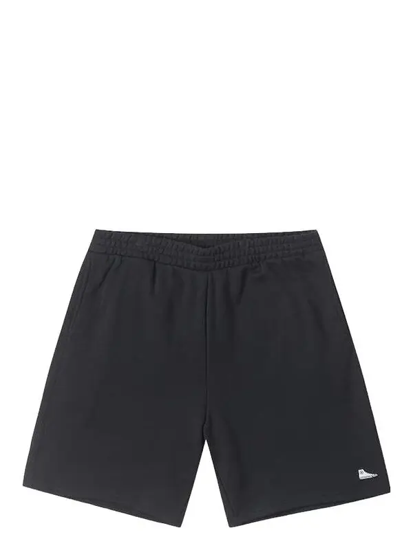 CONVERSE Sneaker Patch Solid Shorts - Black