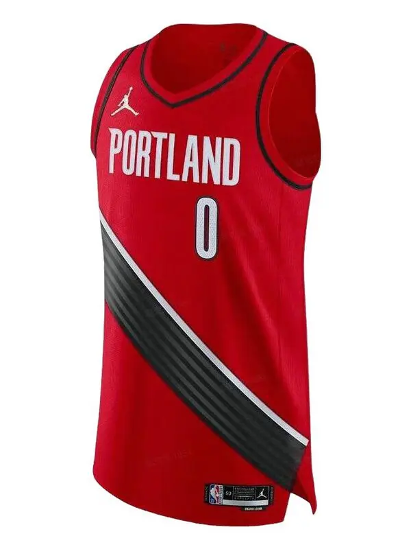 Nike Portland Trail Blazers Damian Lillard Statement Edition 2022/23 Authentic Jersey - Red