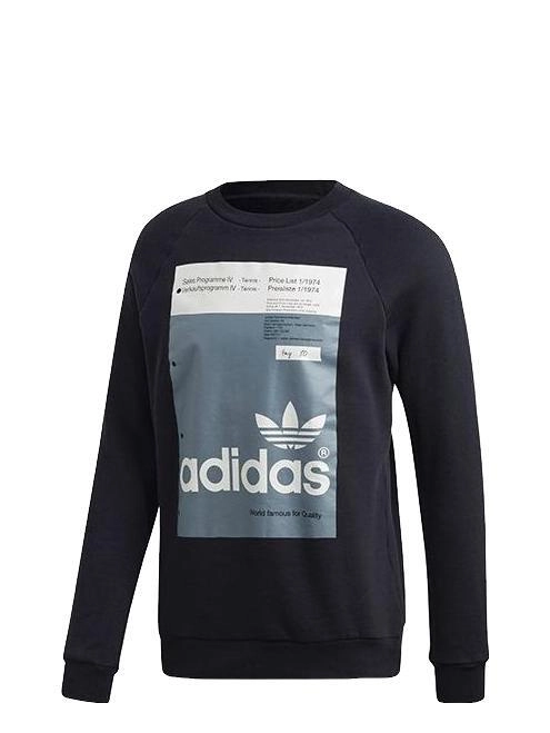 Adidas Originals Sports Crewneck Pullover - Black