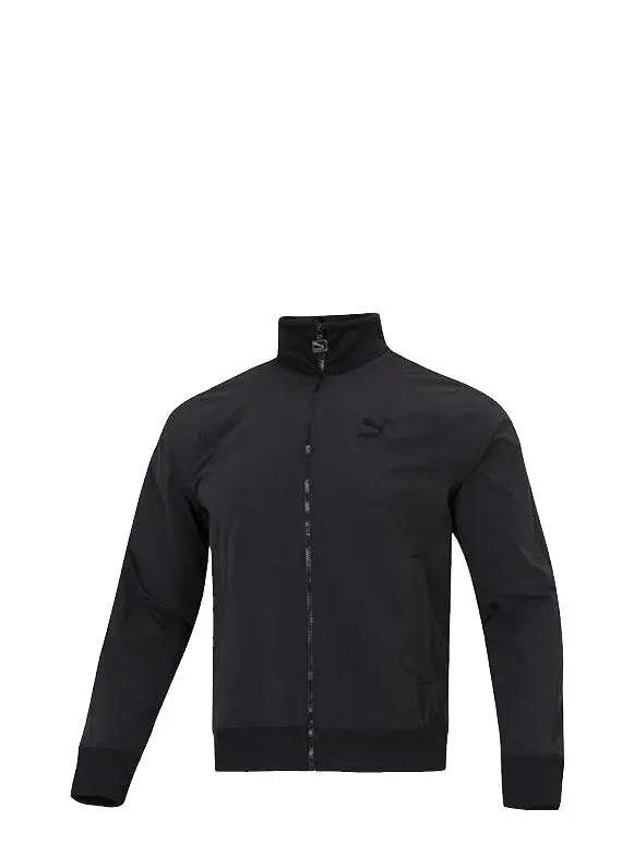 PUMA T7 Crinkled Track Jacket - Black