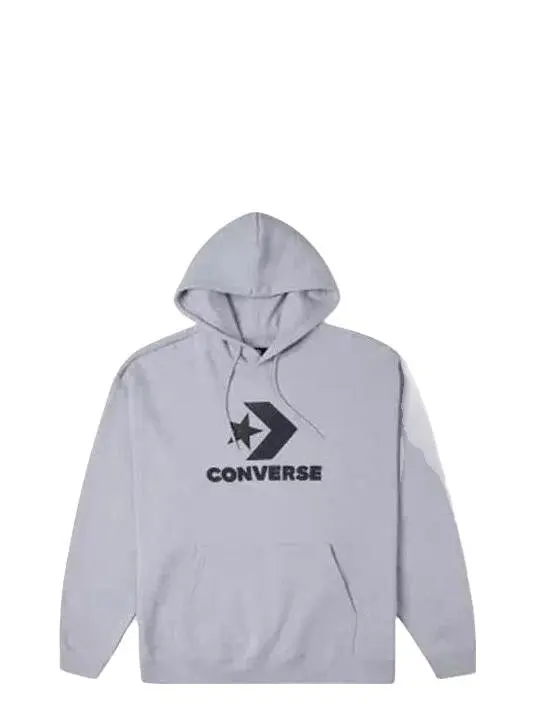 CONVERSE Star Chevron Hoodie - Grey/black