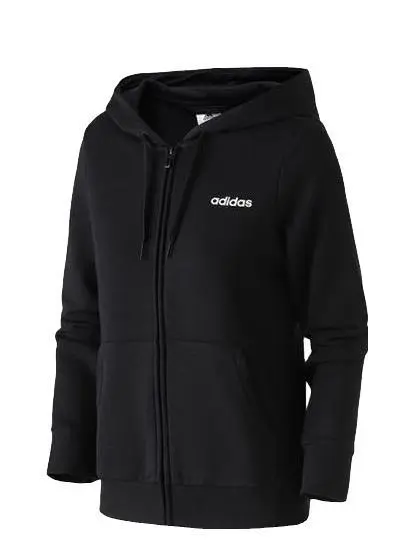 Adidas Training Sports Full Zip Hoodie - Black