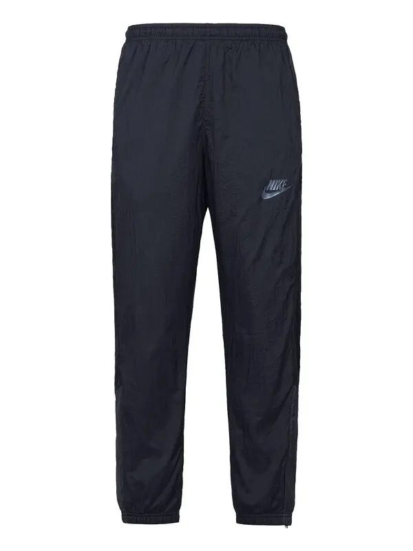 Nike Woven Zipper Sports Long Pants - Black