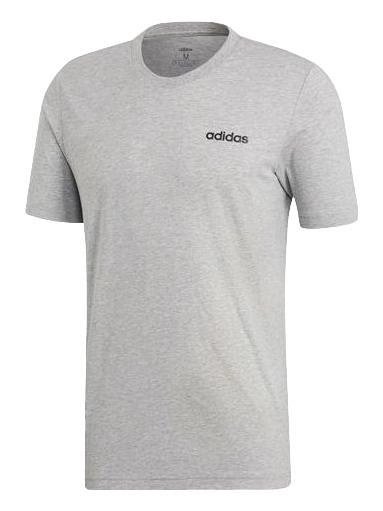 Adidas E Pin Tee Sports Stylish Round Neck Short Sleeve - Gray