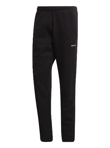 Adidas Originals Solid Color Printing Sports Pants/trousers/joggers Black - Multi-color