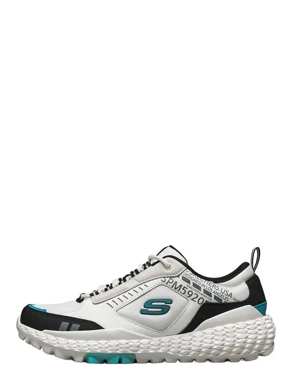Sketchers Monster Low-top Sneakers - White/black/green