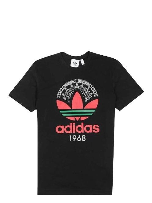 Adidas Originals Trefoil Tee Casual Sports Short Sleeve - Black