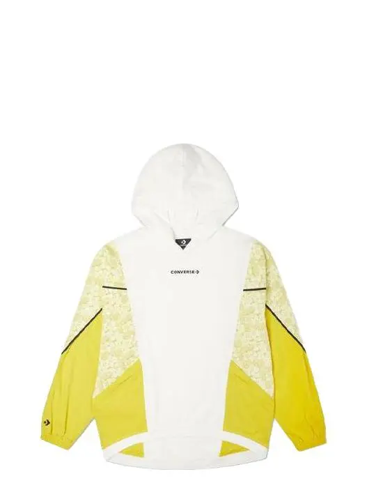 CONVERSE Athleisure Casual Sports Hoodie With Contrasting Panels - Default Color