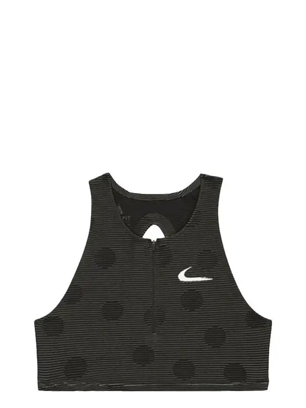 Nike X Off-white Cropped Top - Black/white