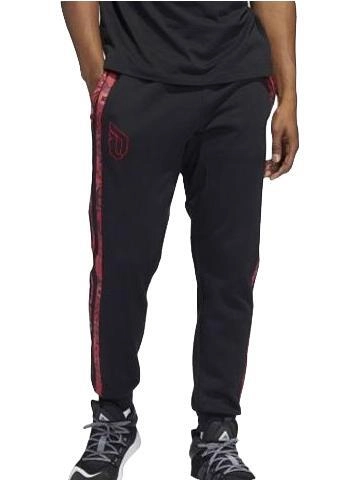 Adidas Mic Dame Pant Limited Side Stripe Basketball Sports Bundle Feet Pants - Black