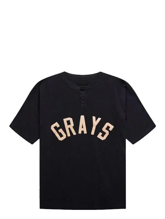 Fear Of God Grays Henley 'vintage - Black