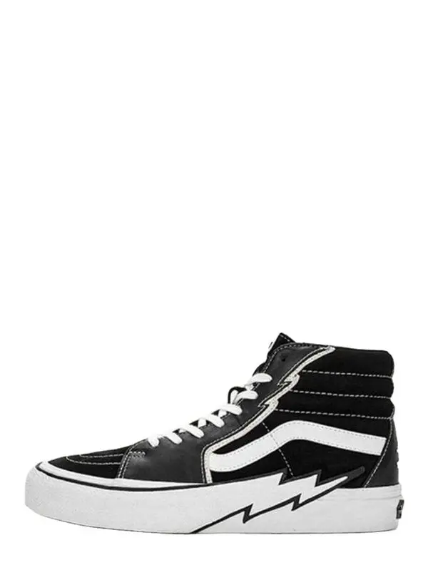 VANS Sk8-hi Vlt Lx X Mastermind World 'bolt Punk Culture' High Top Sneakers - Black