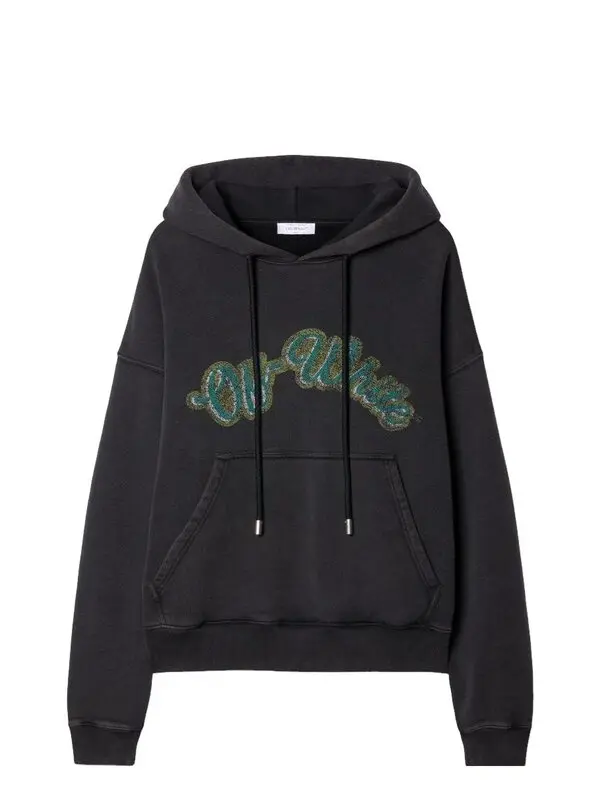 Off-White Bacchus Skate Hoodie - Black