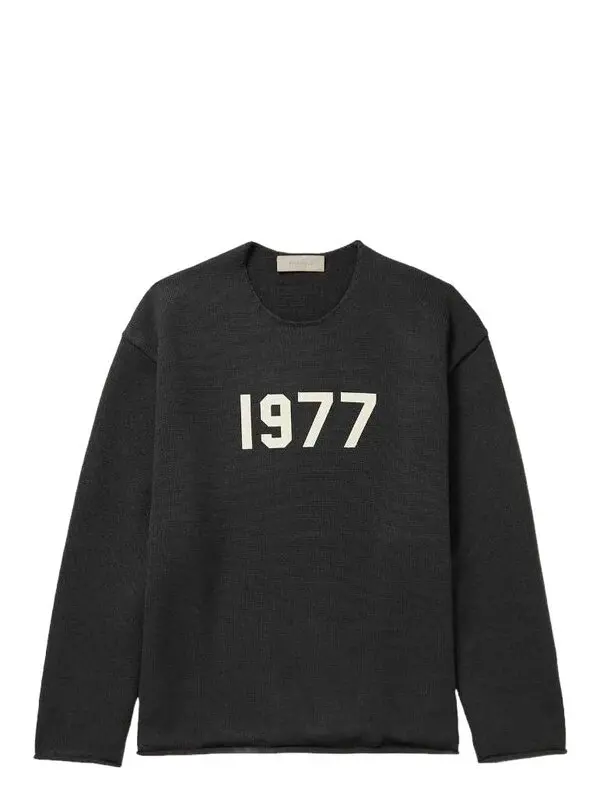 Fear Of God 1977" Raw Edge Sweater - None
