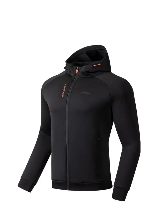 LI-NING Athletics Gym Hooded Coat - Black