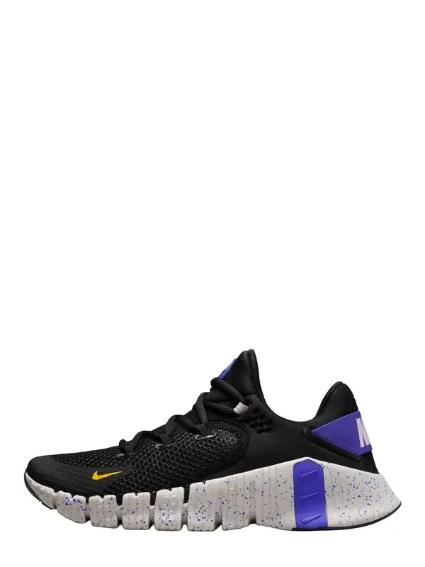 Nike Free Metcon 4 Athletic Sneakers - Black/blue