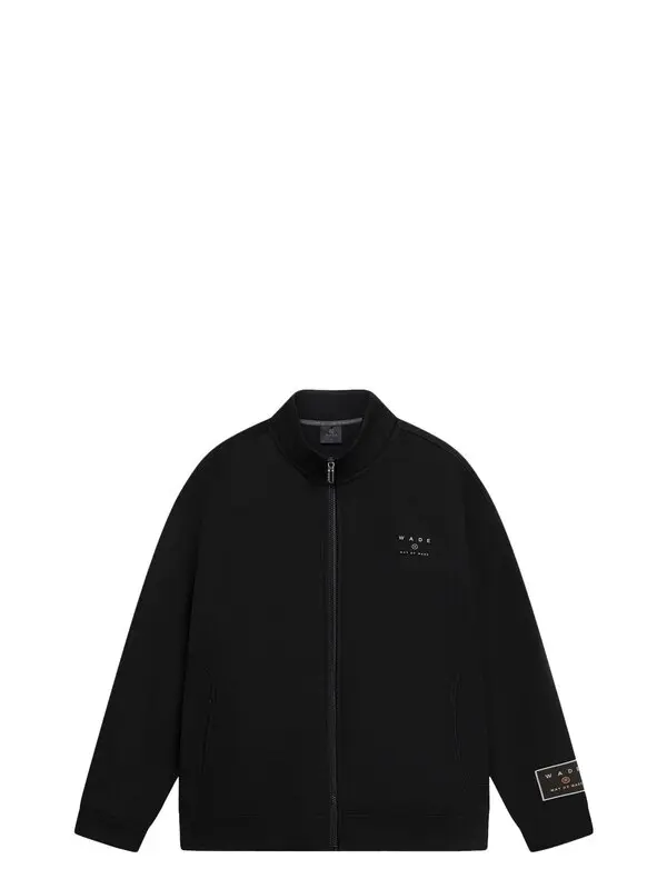 LI-NING Way Of Wade Logo Full Zip Fleece Jacket - Black