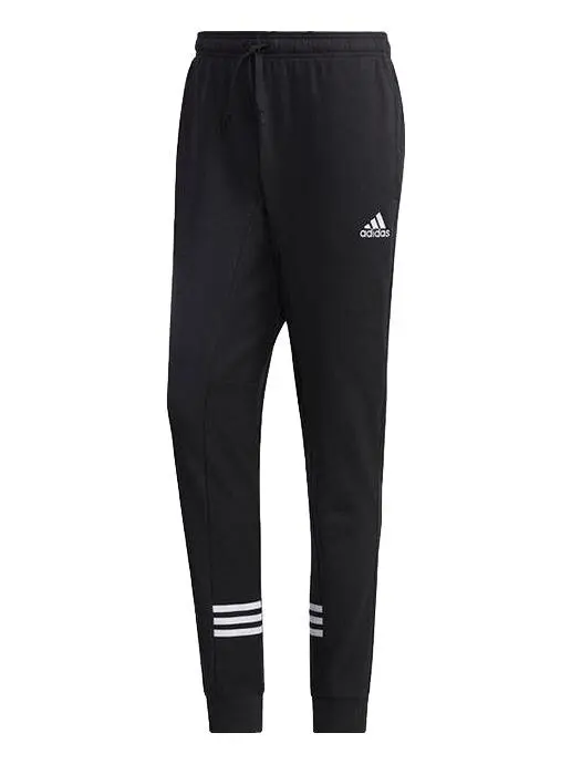 Adidas M E Comf Pt Stripe Running Bundle Feet Sports Pants - Black