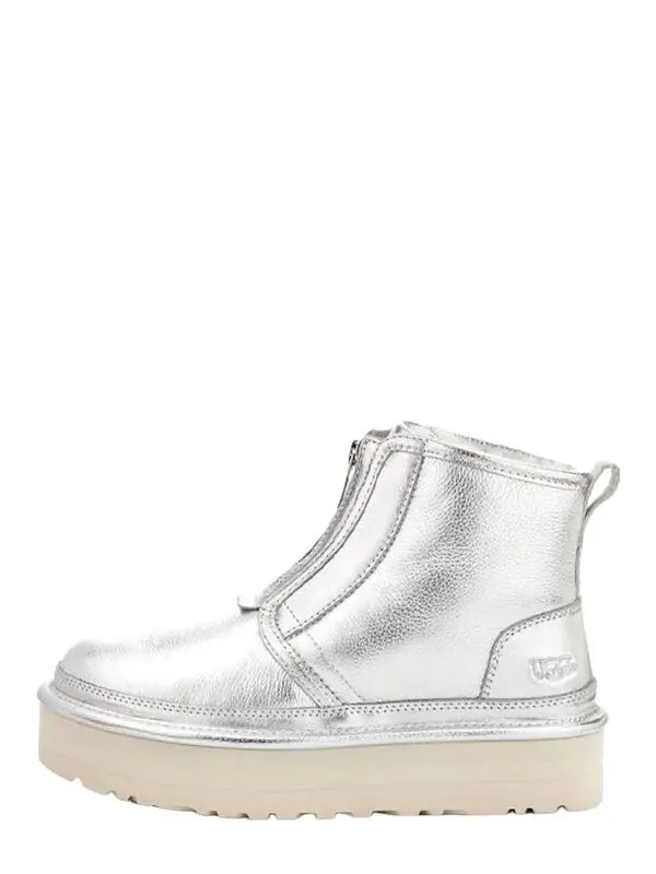 UGG Neumel Zip-up Boot - Silver