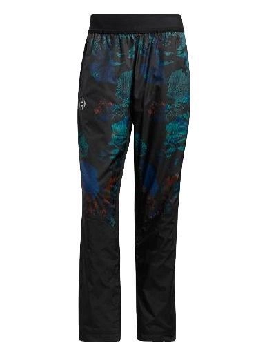 Adidas Hrdn Nxt Pant Flowery Printed Basketball Pants - Black