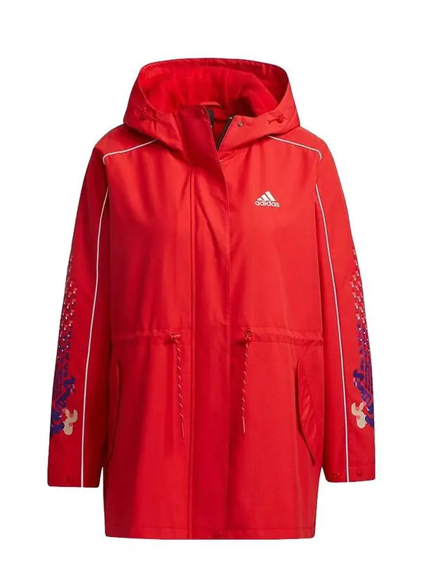 Adidas Hooded Fleece Lined Jacket - Default Color