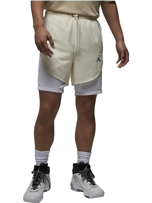 JORDAN Dri-fit Sport Shorts - Pale Ivory/white