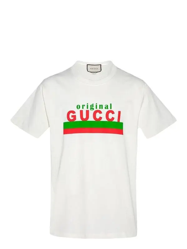 Gucci Original Print Oversize T-shirt - White