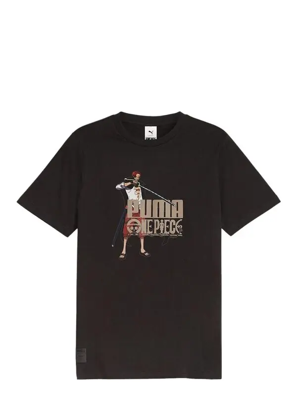 PUMA X One Piece Graphic T-shirt - Black