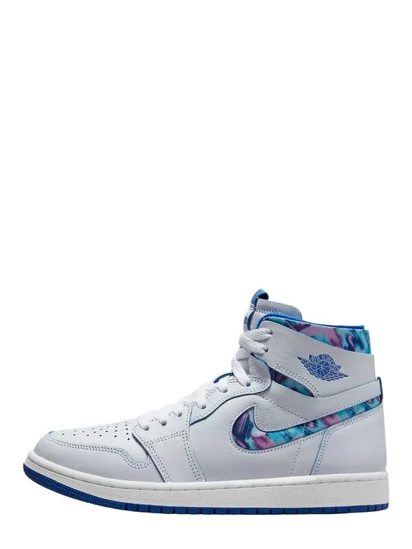 JORDAN Air 1 High Zoom Cmft Gc "25 Years In China" Sneakers - White/blue