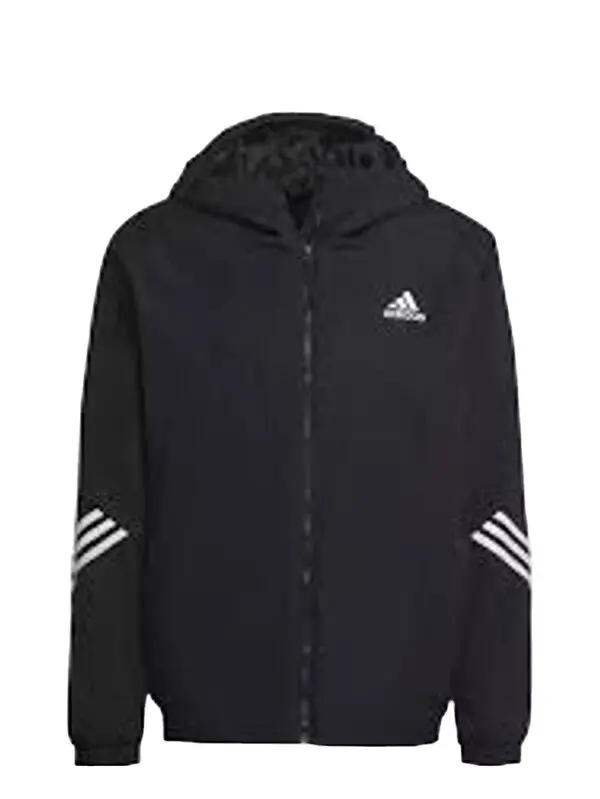 Adidas Back To Sport Hooded Jacket - Black/white